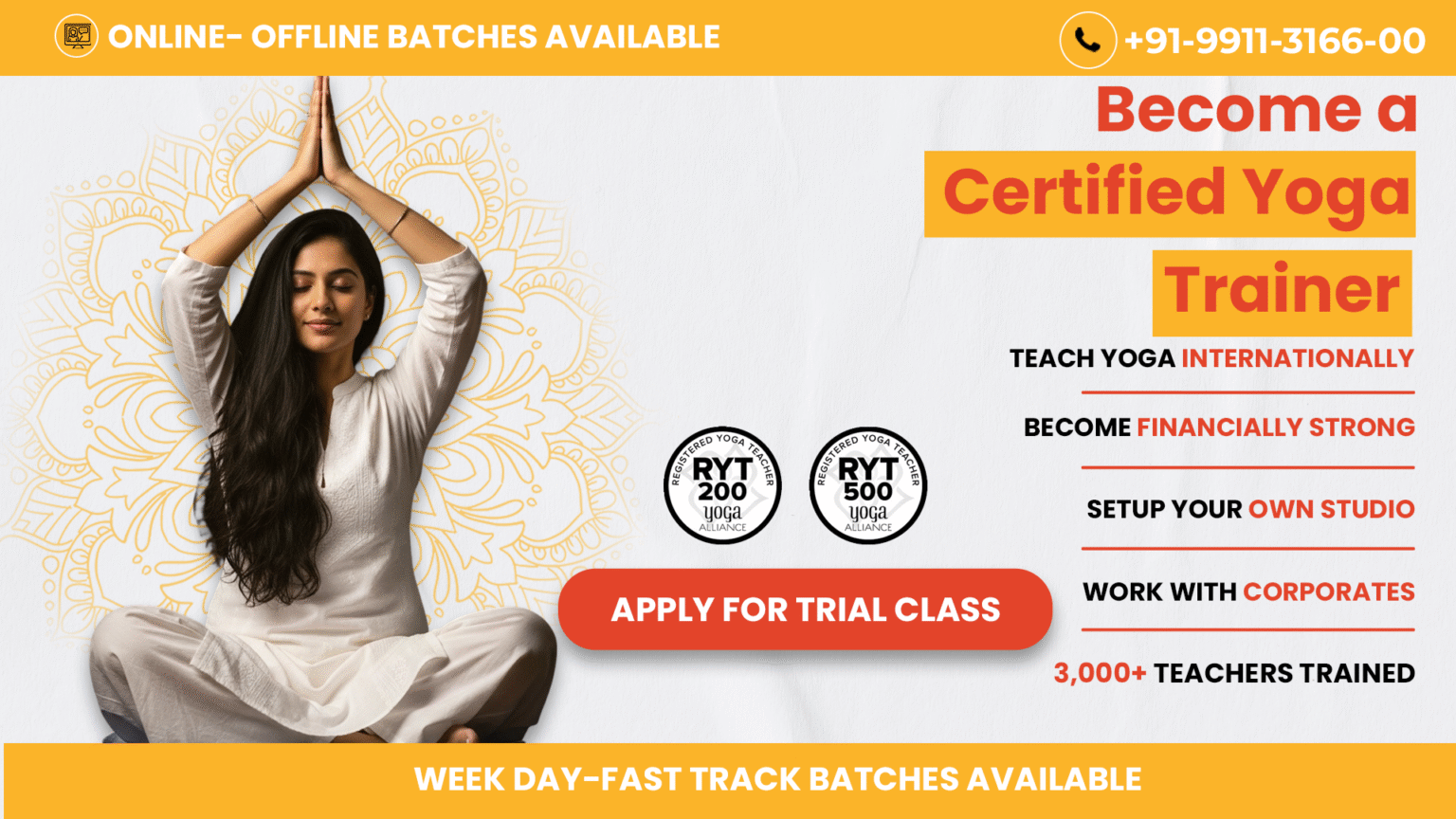 Yoga Certification Board Courses Delhi | Yogaguru